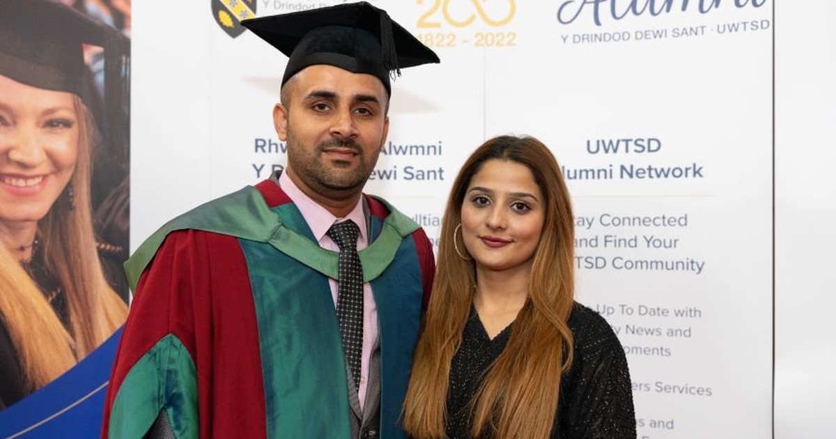 UWTSD London graduate with a Doctorate in Business credits the ...