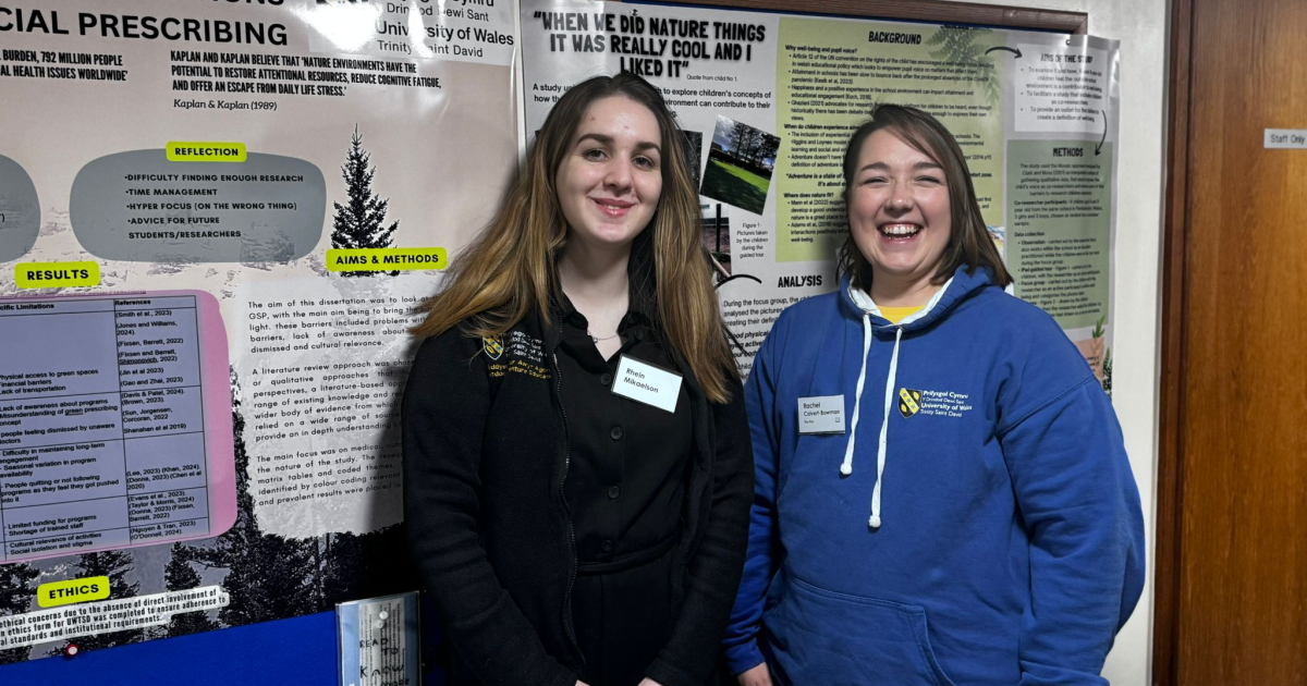 UWTSD MA Outdoor Education Students' Research Showcased at Adventure ...