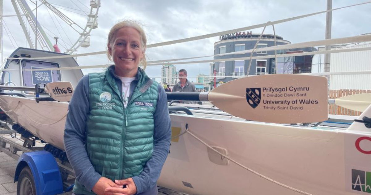 UWTSD Lecturer and Merched y Môr Team Visit Senedd Ahead of Atlantic ...