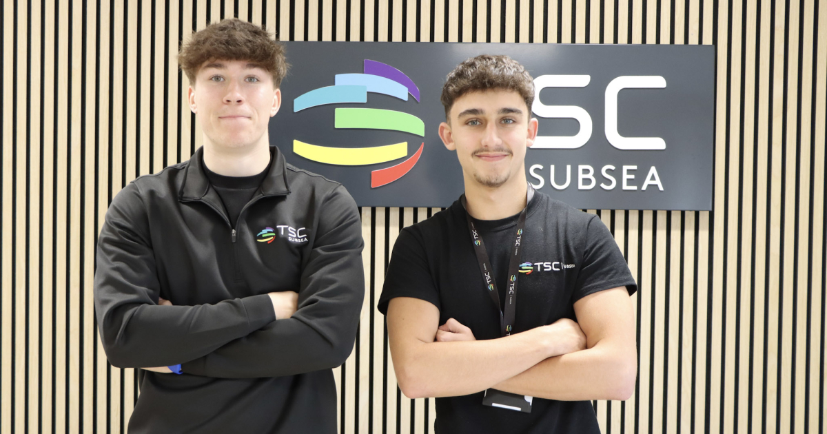 UWTSD welcomes new engineering degree apprentices as TSC Subsea invests ...